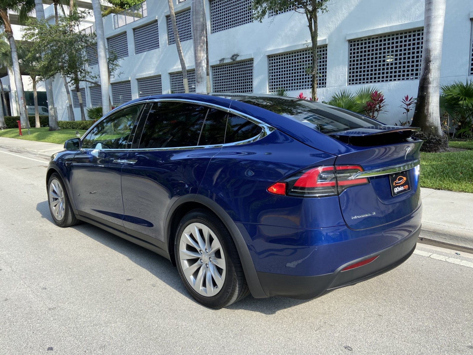 Tesla Model X electric car - super brutal electric car